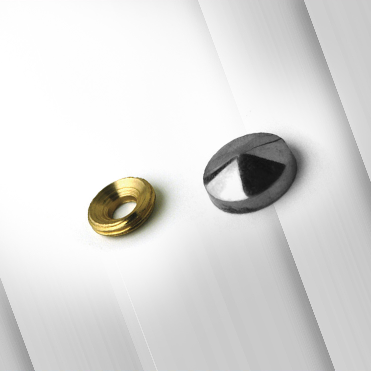 Fixations pour plaques professionnelles Cache Vis | GRAVURE & COMPAGNIE