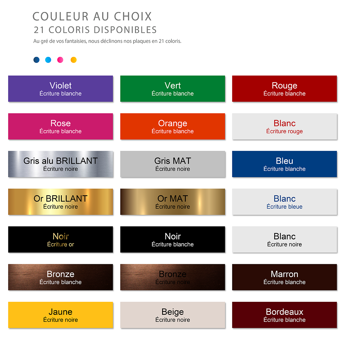 Plaques de Sonnette & Interphone Personnalisables | GRAVURE & COMPAGNIE