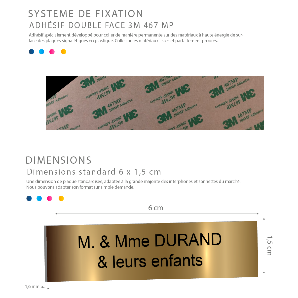 Plaques de Sonnette & Interphone Personnalisables | GRAVURE & COMPAGNIE
