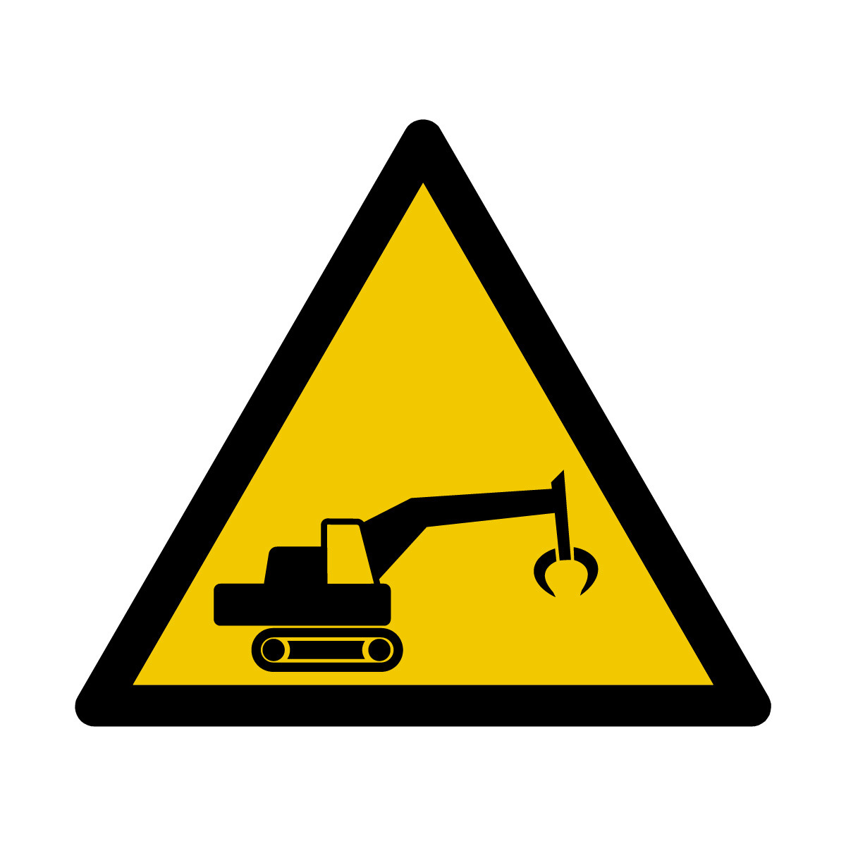 Panneau Attention Engins de chantier | GRAVURE CONCEPT