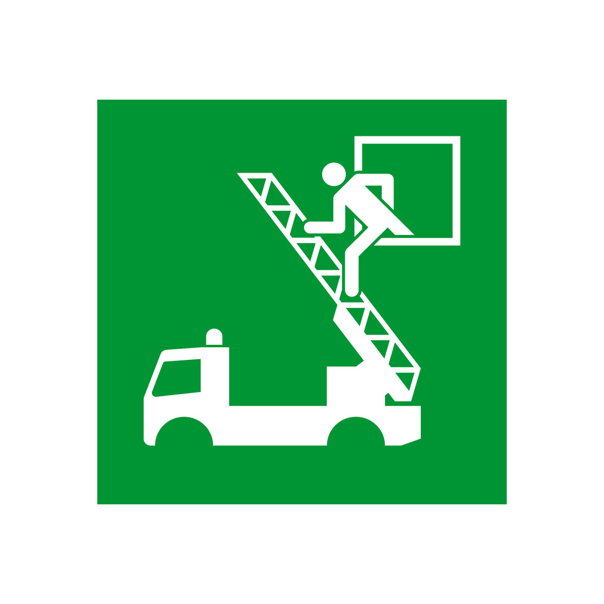 Panneau Evacuation - Fenêtre de secours | GRAVURE CONCEPT