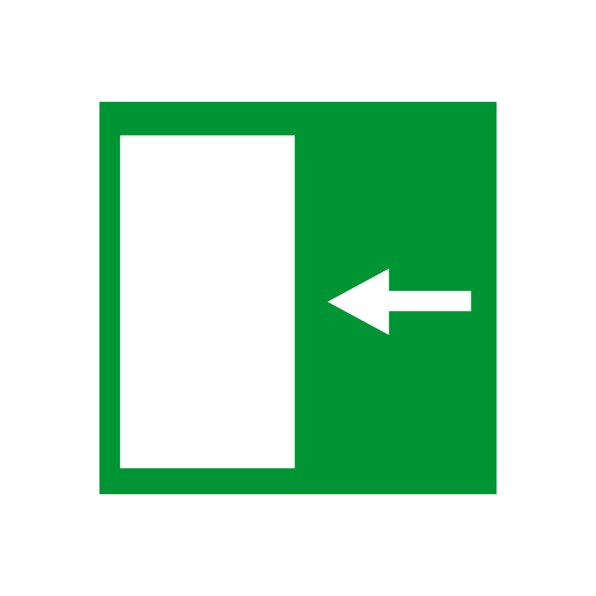 Panneau Evacuation - Issue de secours à gauche | GRAVURE CONCEPT