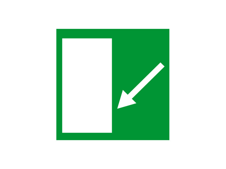 Panneau Evacuation - Issue de secours | GRAVURE CONCEPT