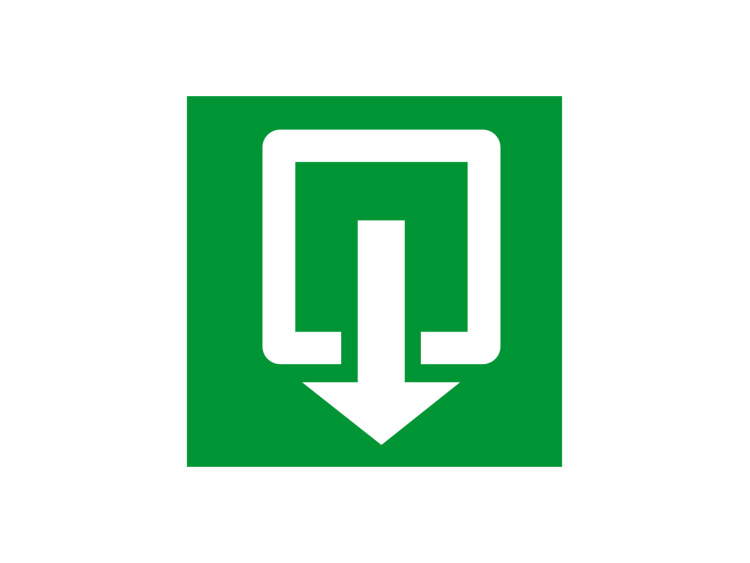 Panneau Evacuation - Issue de secours | GRAVURE CONCEPT