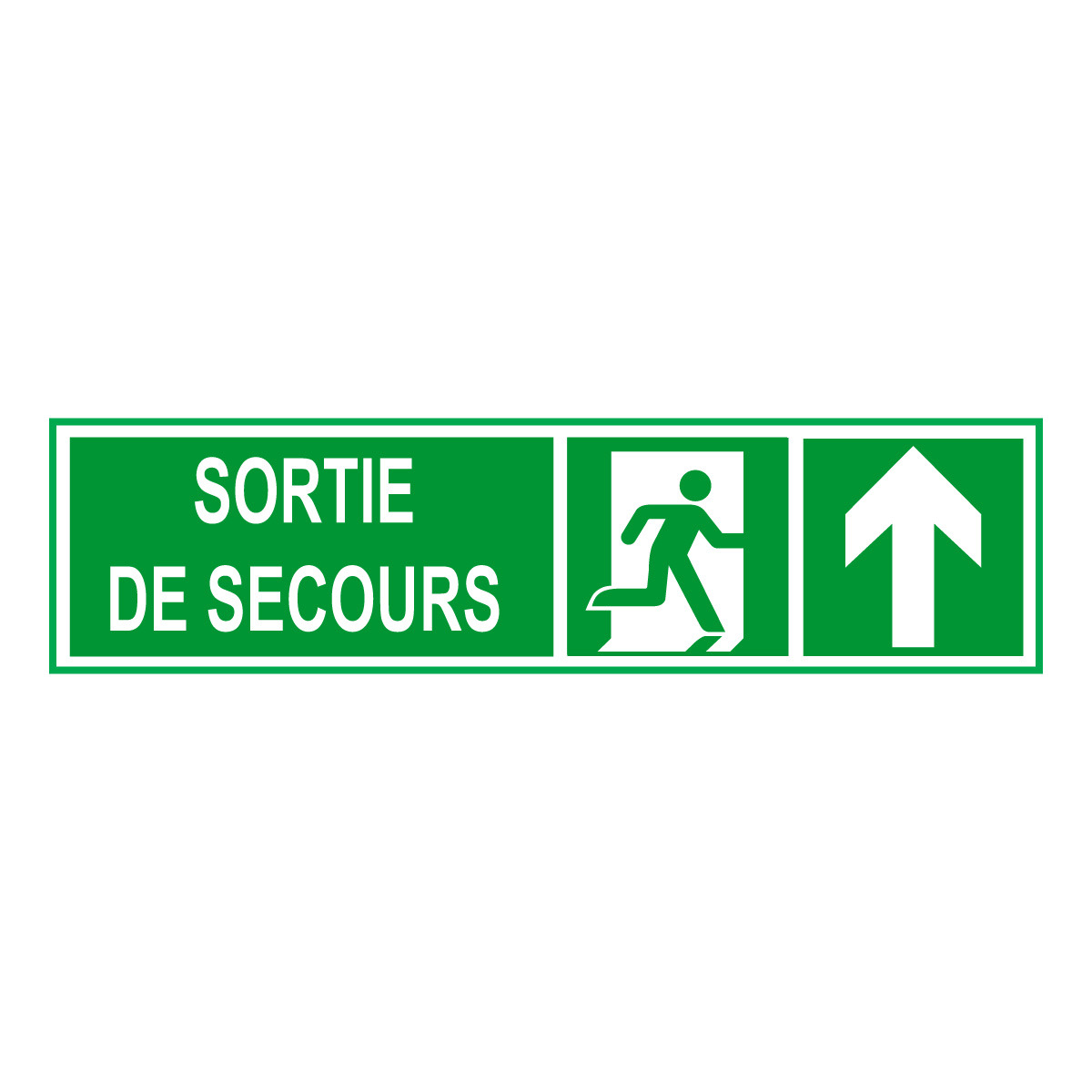 Panneau Evacuation - Sortie de secours | GRAVURE CONCEPT