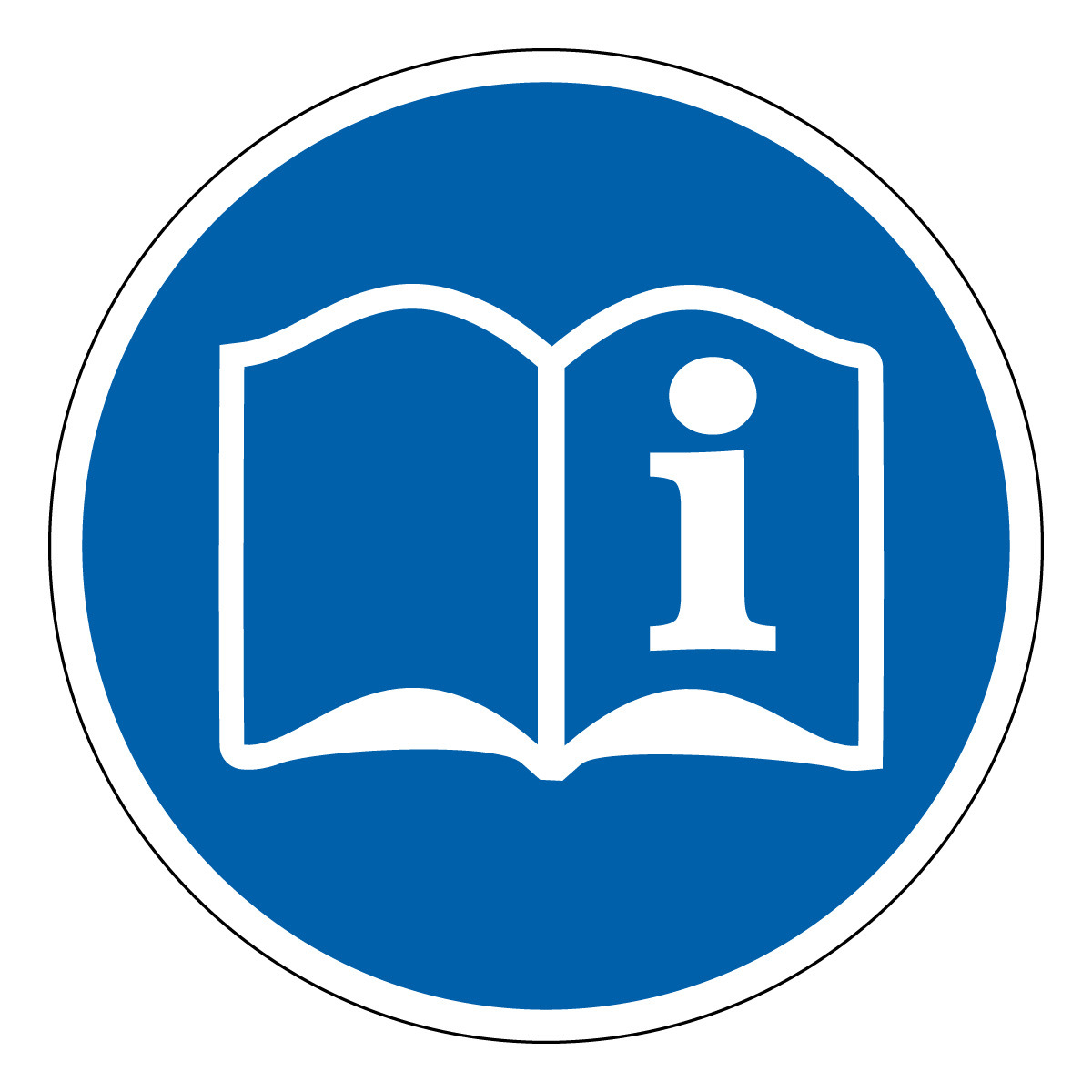 Panneau Lire manuel information | GRAVURE CONCEPT