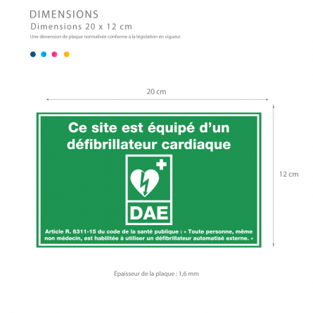 Panneau DAE 20 x 12 cm | GRAVURE CONCEPT