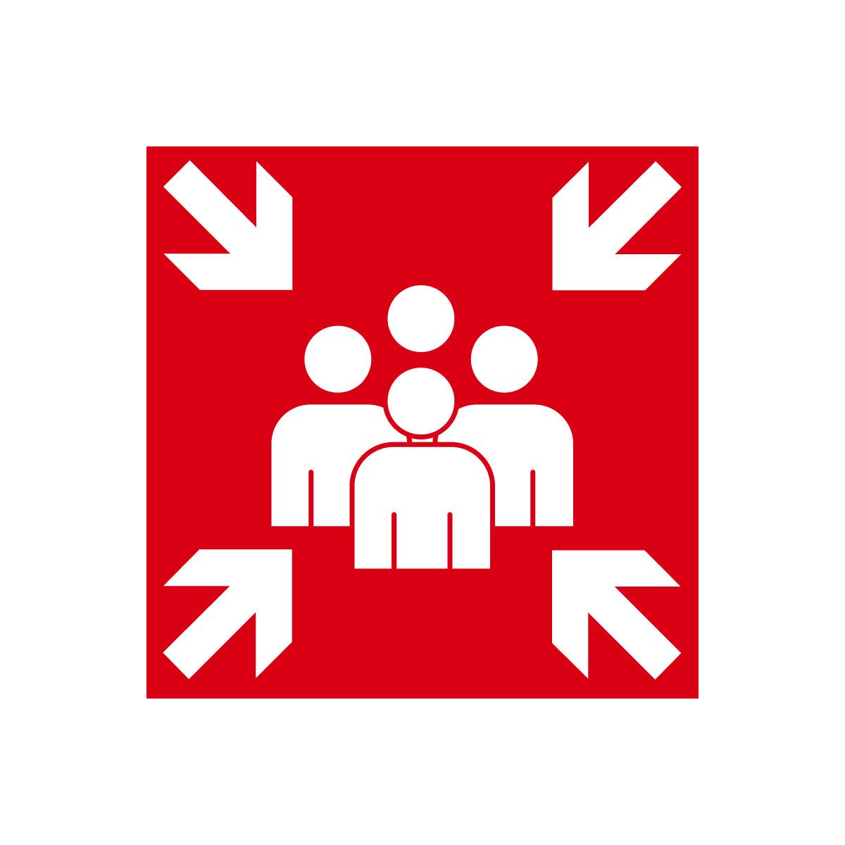 Panneau Incendie - Point de rassemblement | GRAVURE CONCEPT