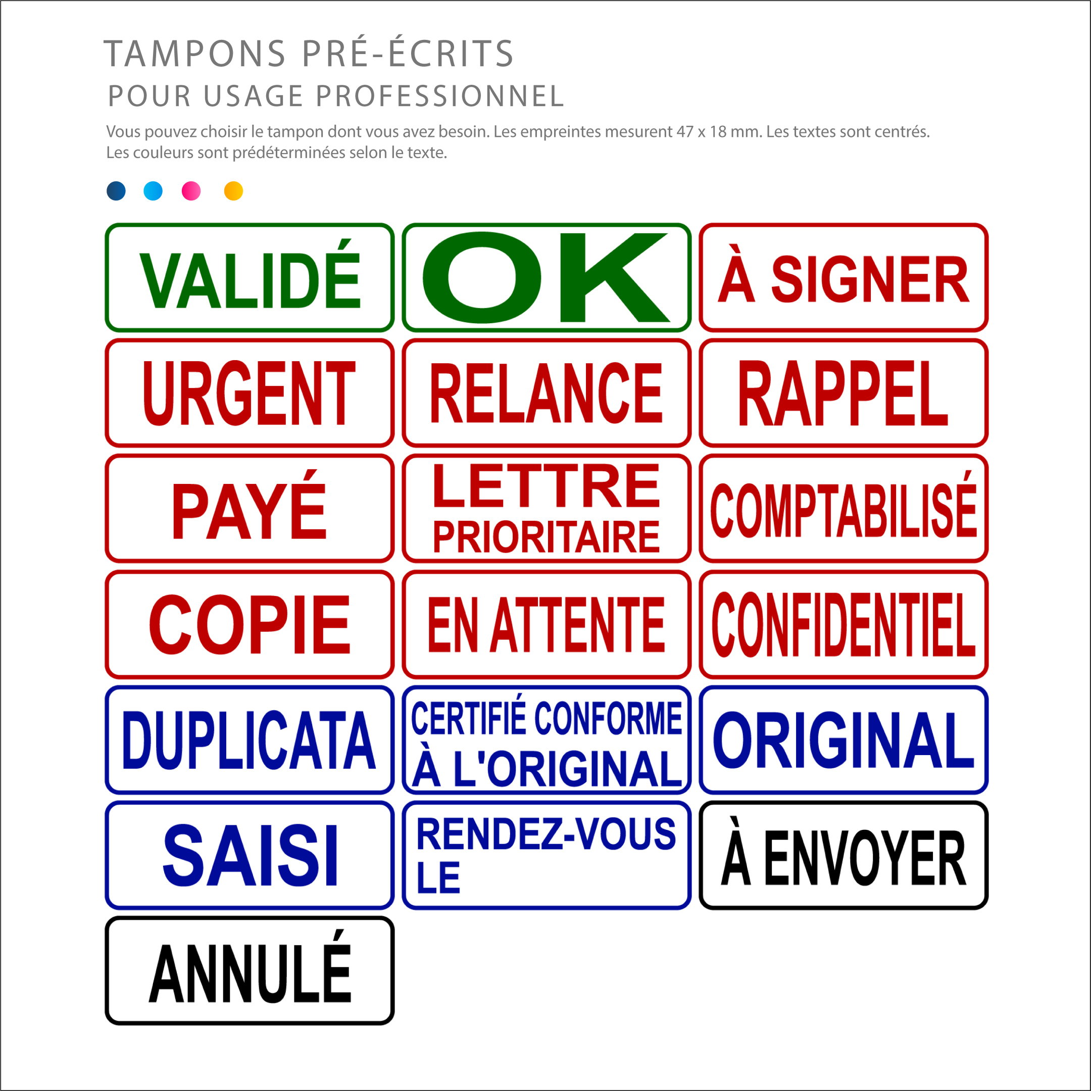 Tampon Encreur Trodat XPRINT RAPPEL | GRAVURE CONCEPT
